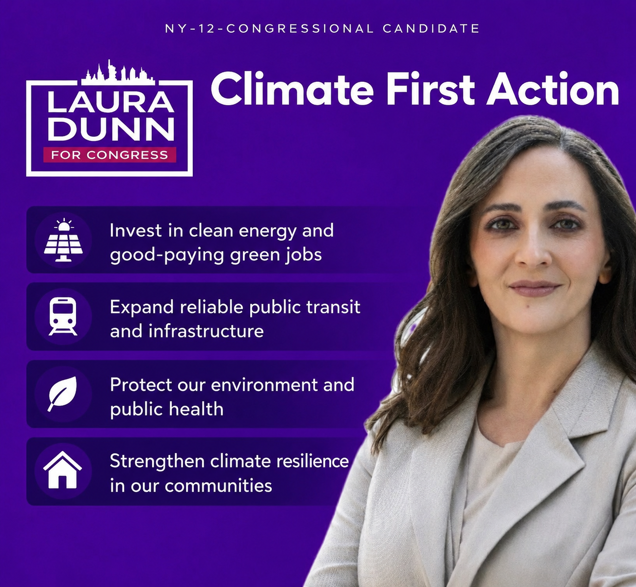 Laura L. Dunn for Congress | NY-12