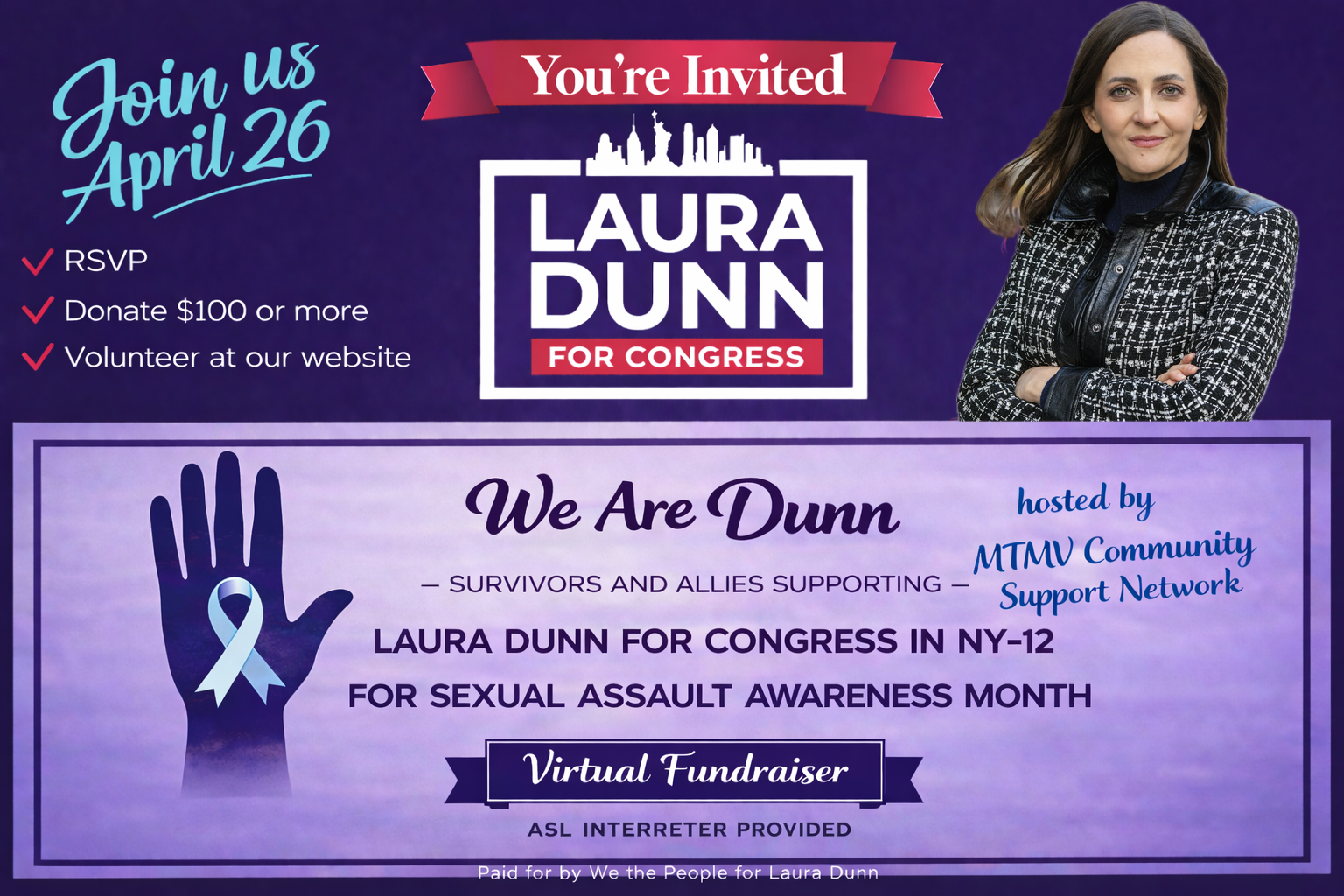 Laura L. Dunn for Congress | NY-12