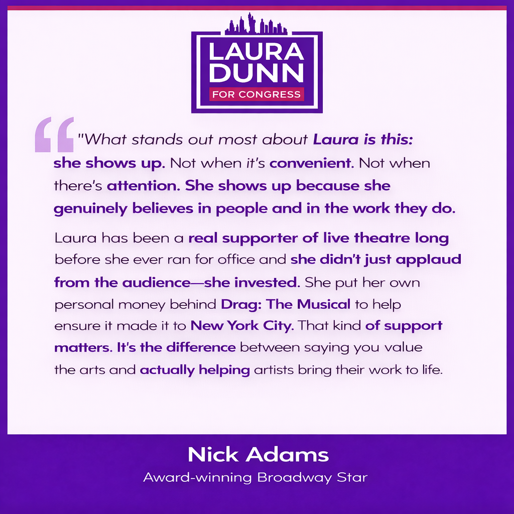 Laura L. Dunn for Congress | NY-12