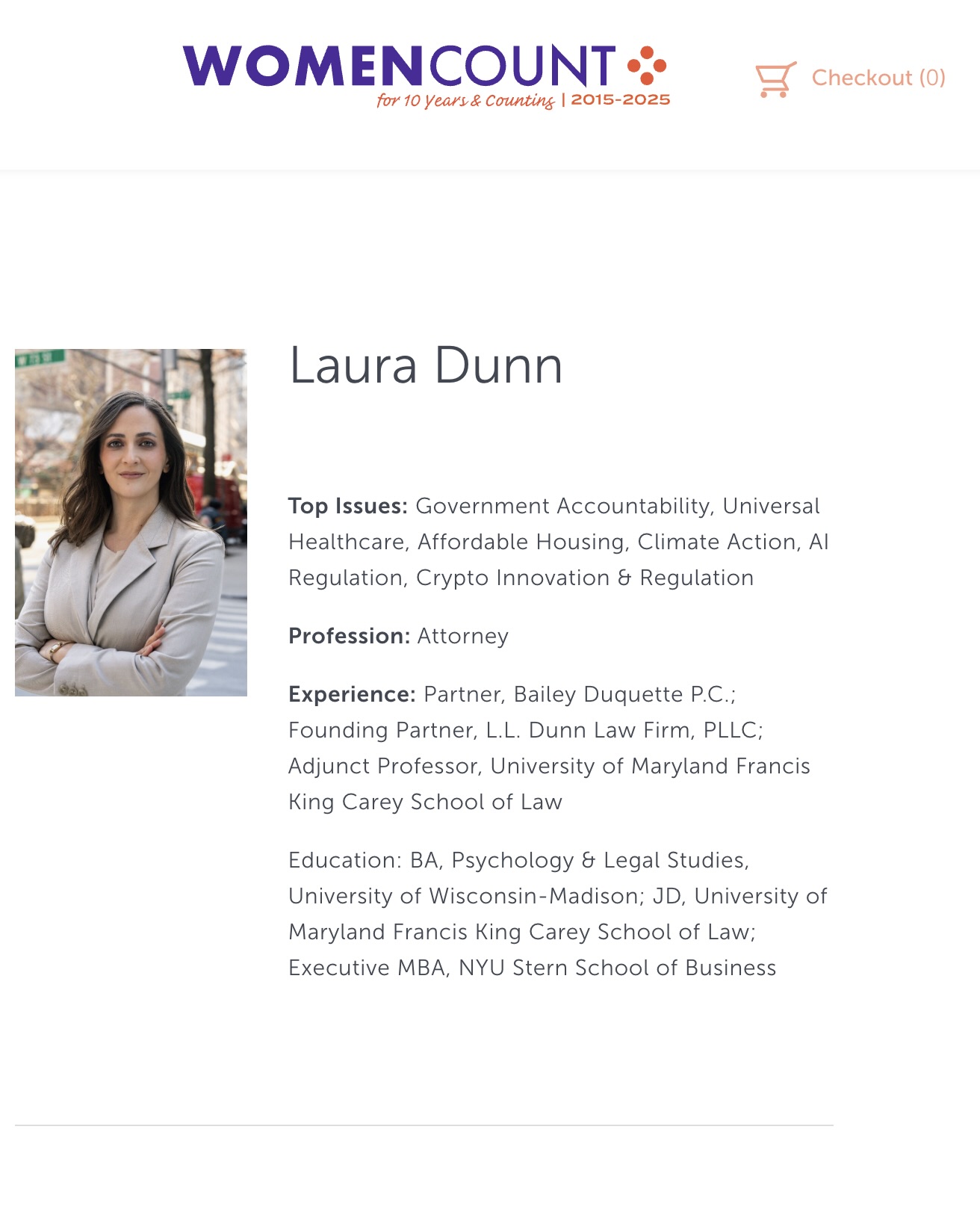 Laura L. Dunn for Congress | NY-12